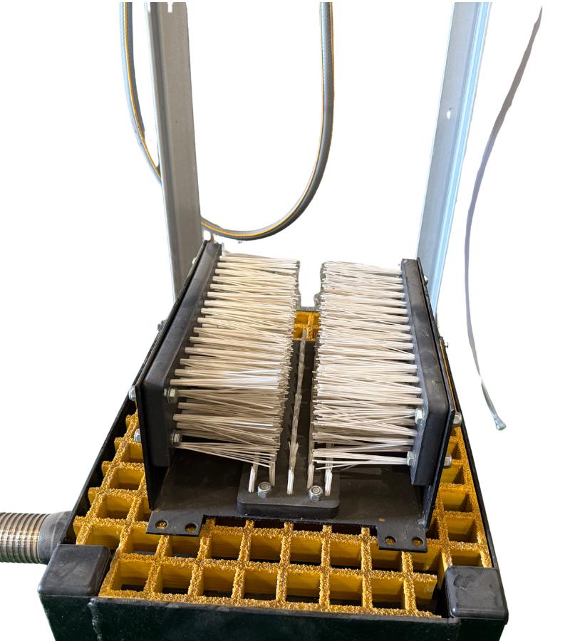 Fixed brush attachments - Wheelwash